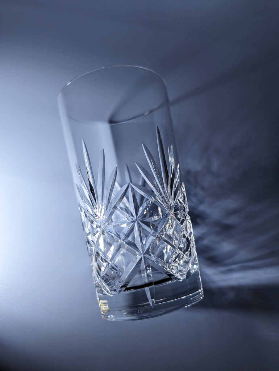 Pair of Vintage Edinburgh Crystal Duet Cut Highball Glasses – Drinks ...