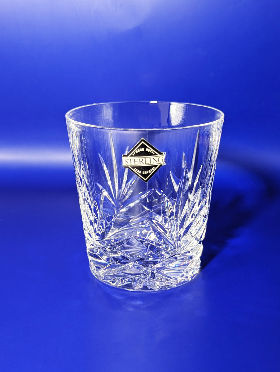 Pair of Vintage Sterling Crystal Rocks Glasses – Drinks Distilled